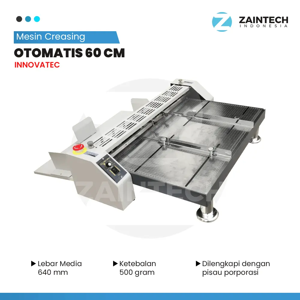 Jual Mesin Creasing Otomatis INNOVATEC 60 cm Murah Bergaransi