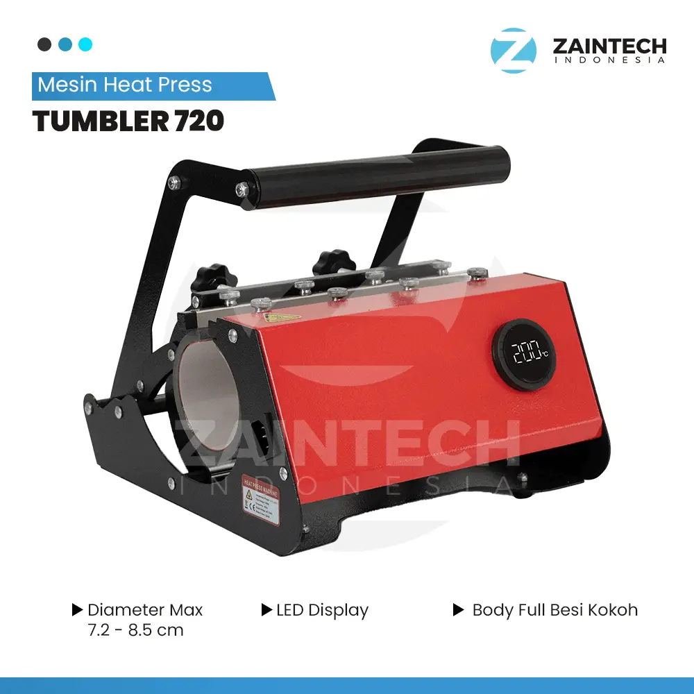 Jual Mesin Heat Press Tumbler 720 Murah Bergaransi